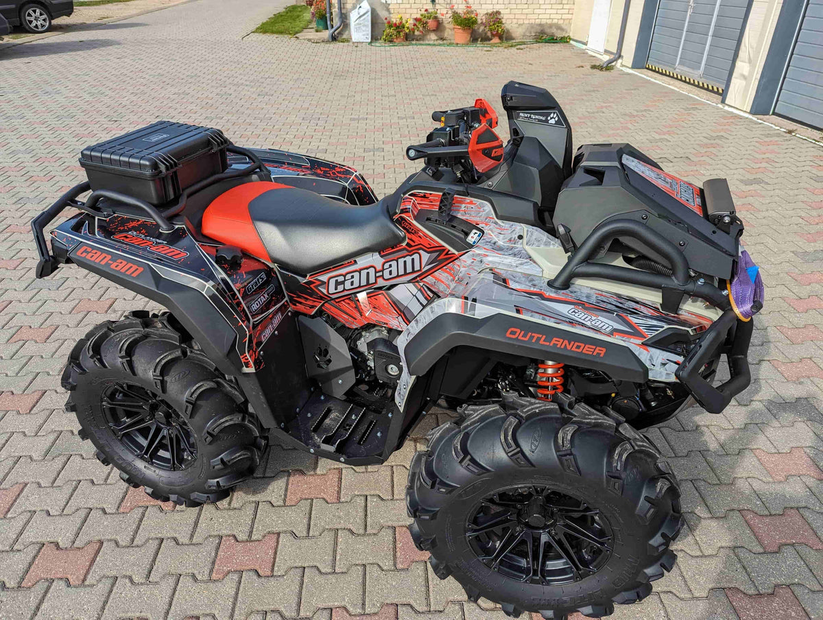 Custom Can-Am Outlander Graphics Kits by CrossGFX